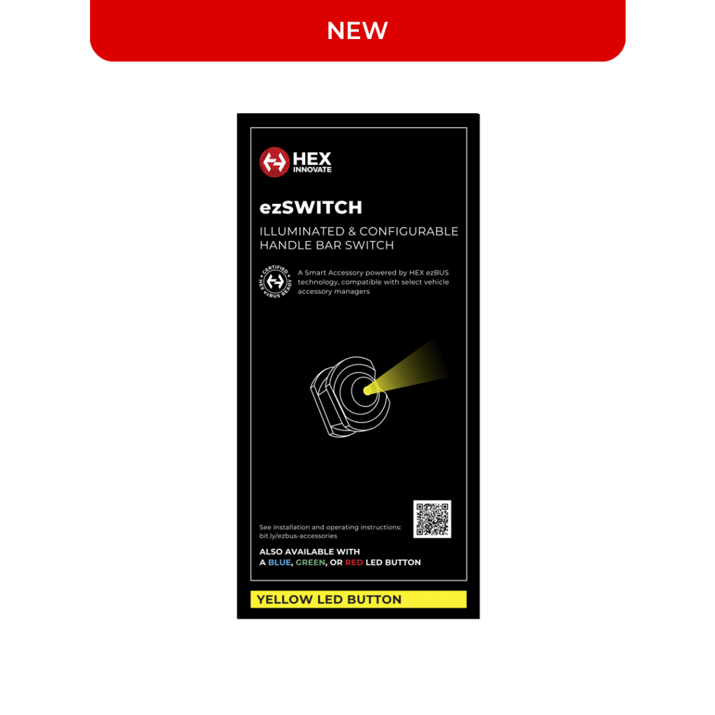HEX ezSWITCH KIT with Yellow LED - Hex Innovate